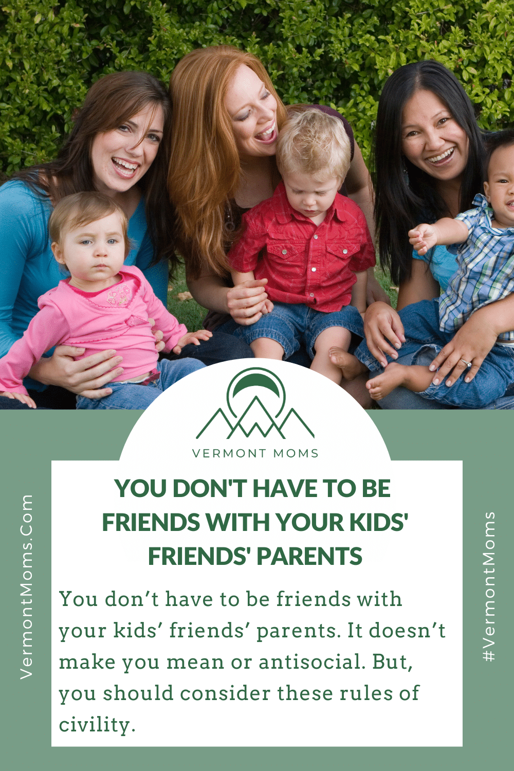 You Don't Have To Be Friends With Your Kids' Friends' Parents