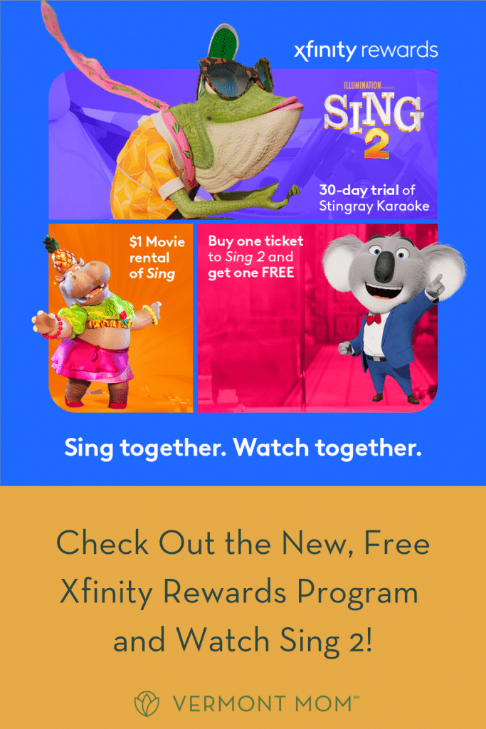 Check Out The New, Free Xfinity Rewards Program And Watch Sing 2!
