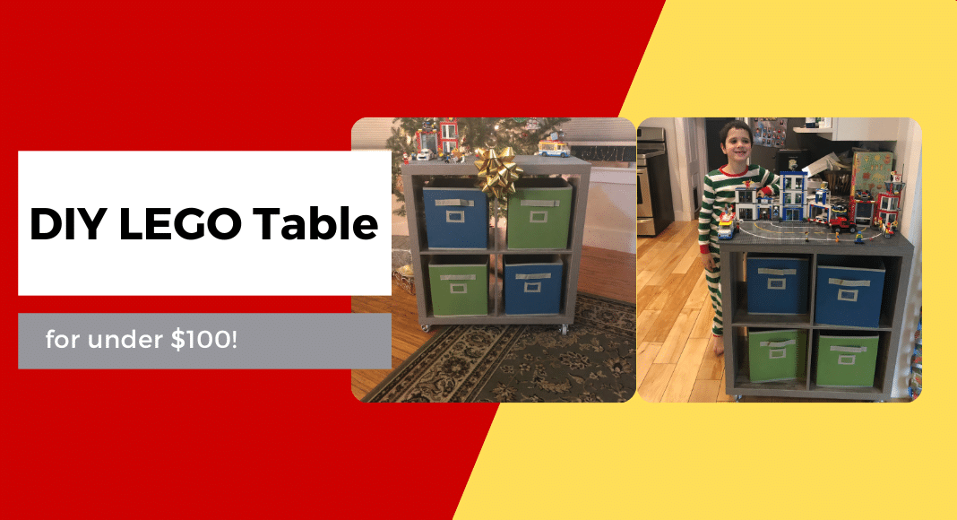 Simple And Affordable DIY LEGO Table (for Under $100)